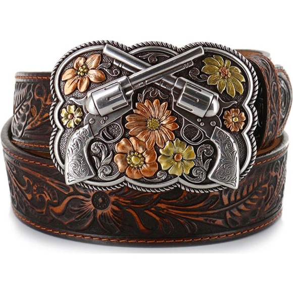 Tony Lama | Accessories | Tony Lama Womens Bandit Queen Leather Belt ...